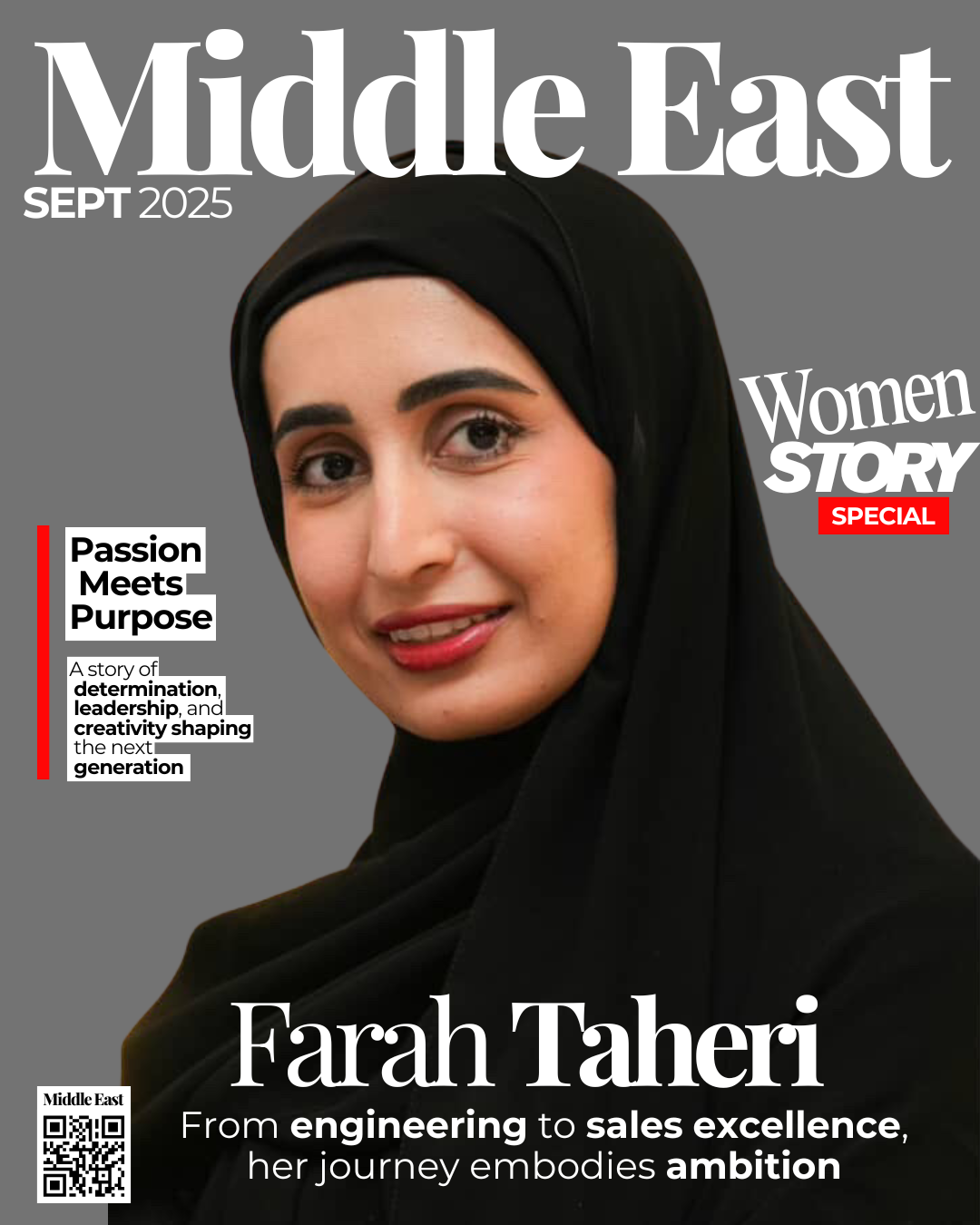 Farah Taheri : Engineering Ambition, Leadership Excellence, and a Passion for Growth - Middle ...